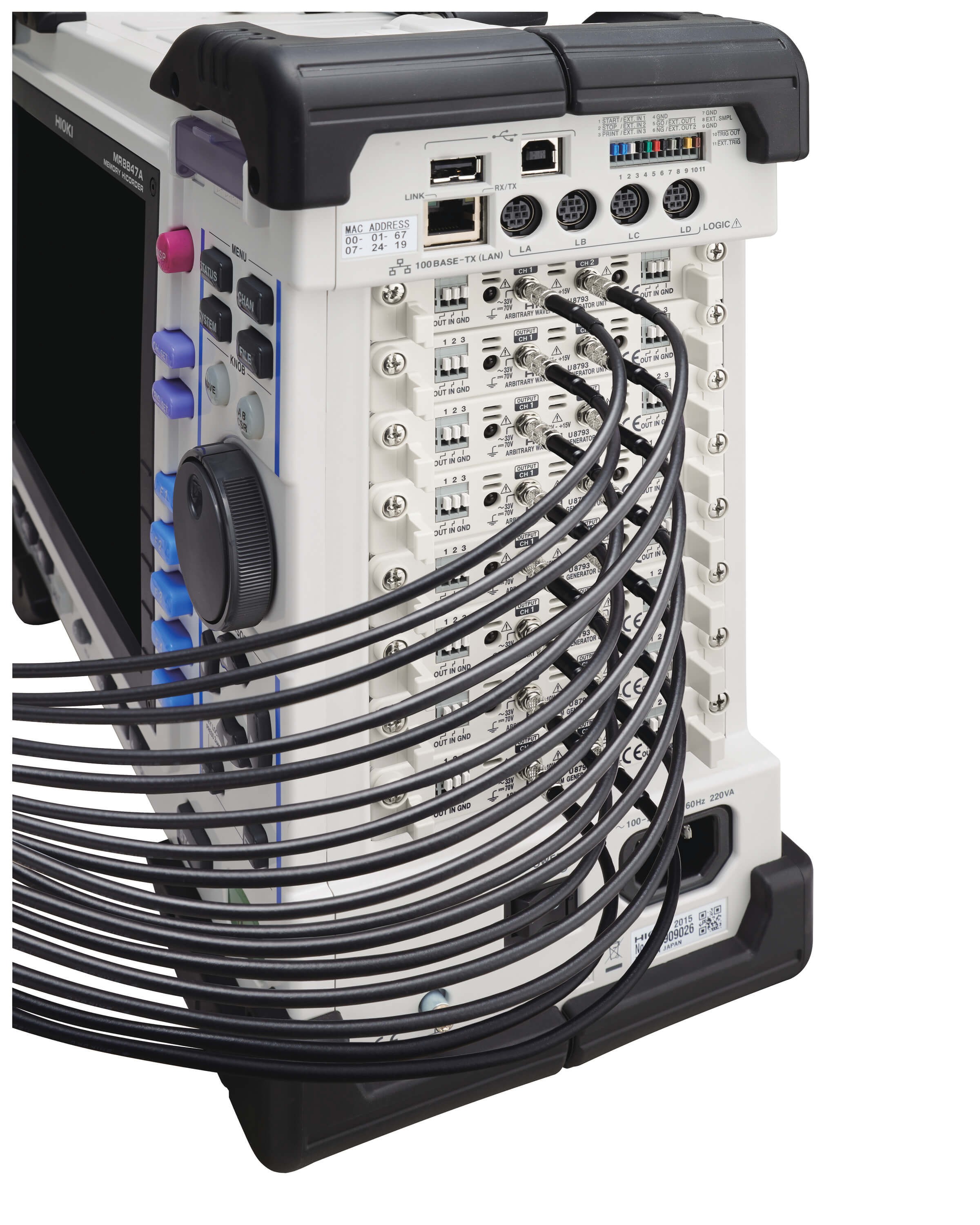 Registrador de Datos Hioki MR8847A - Intronica Ltda