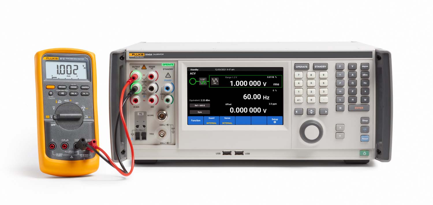 Calibradores multiproducto 5560A, 5550A y 5540A - Intronica Ltda